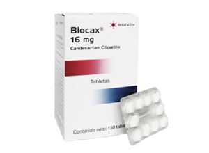 Blocax 8mg y 16mg | Laboratorios Biotech